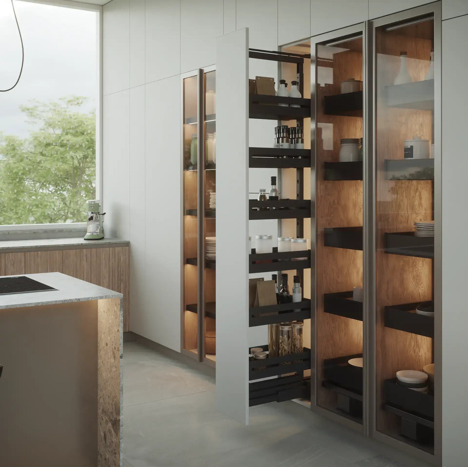 400 Pull out Larder Unit | Sykes Distribution
